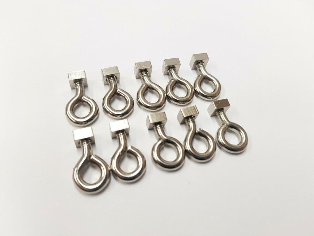 10 Silent Gliss curtain track End stops code 3016 rails metal bolt 1011 ...